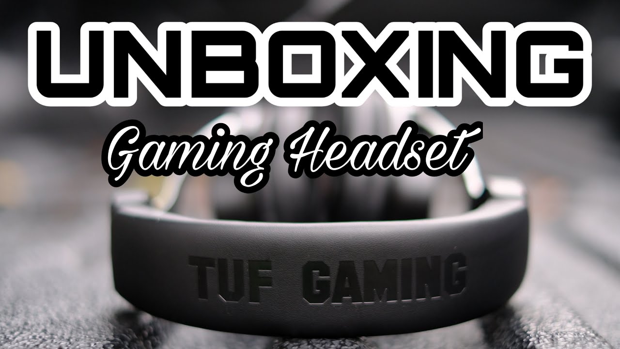Unboxing my new headset - YouTube