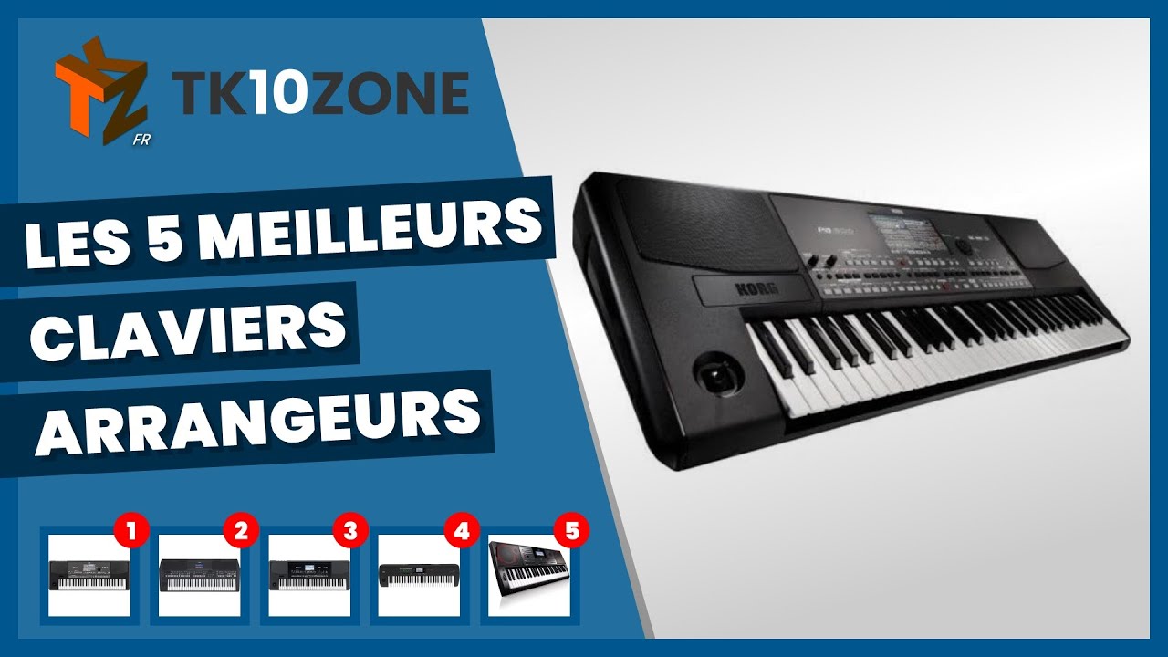 Les 5 meilleurs claviers arrangeurs - YouTube