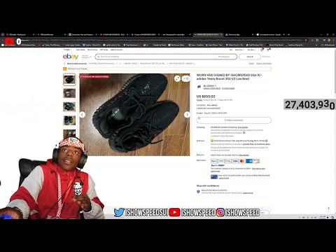 iShowSpeed Gives Away His Shoes... THEN Buys Them Back for $1100 on ...