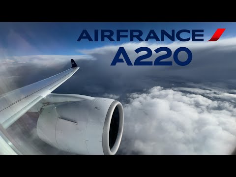 🇫🇷 Paris CDG - London Heathrow LHR 🇬🇧 Air France Airbus A220 [FULL FLIGHT REPORT]