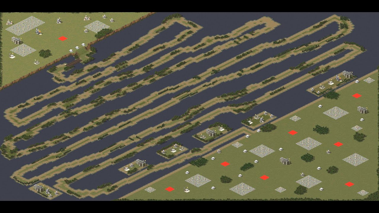 Red Alert 2: America Rocketeer Army vs 7 Brutal AIs #gameplay - YouTube