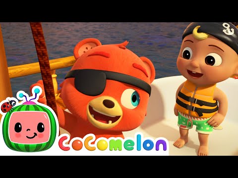 Bathtub Pirates |  CoComelon Animal Time | Animal Nursery Rhymes
