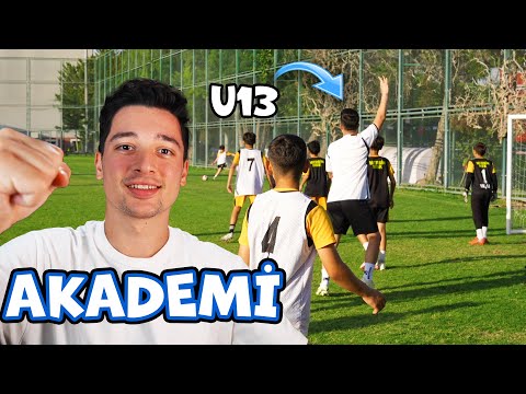 ALTYAPIDA FUTBOLCU OLDUM!
