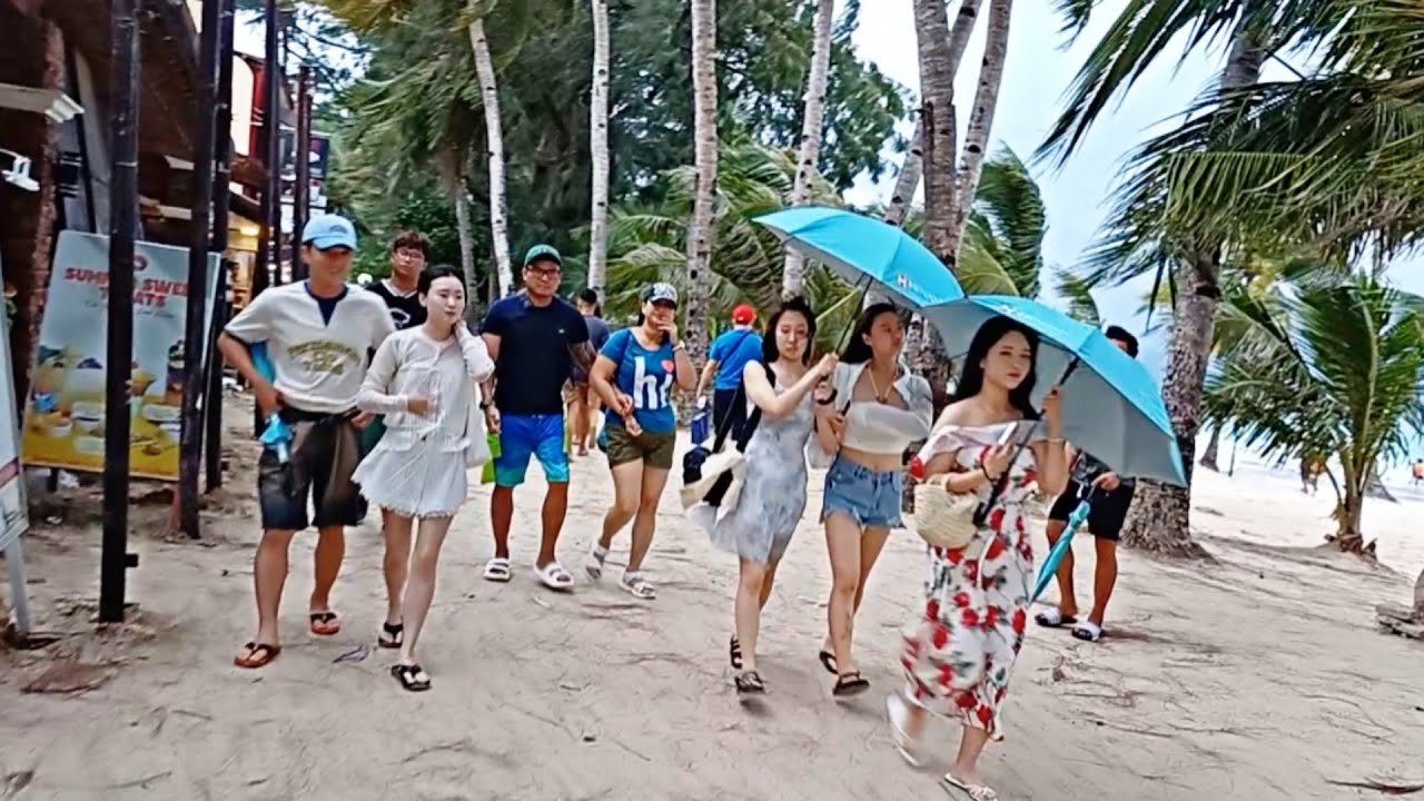 Look! This is BORACAY White Beach Path on July 18 2024 4:45pm Walk From ...