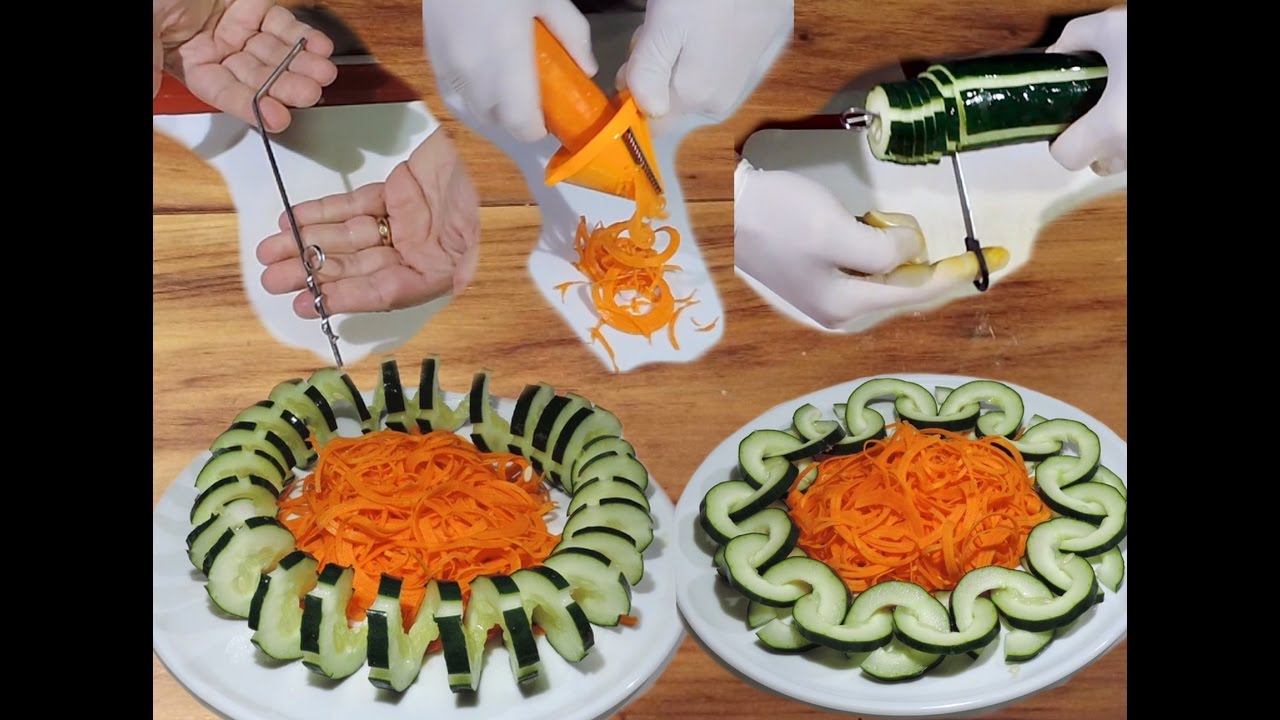 3 KITCHEN GADGETS TESTED IN CARROT AND CUCUMBER By J Pereira Art ...