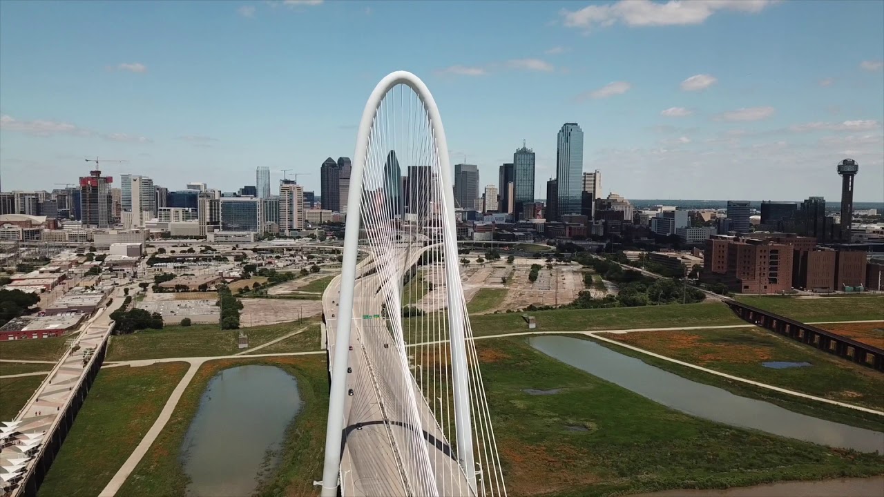 Drone footage of Dallas, TX - YouTube