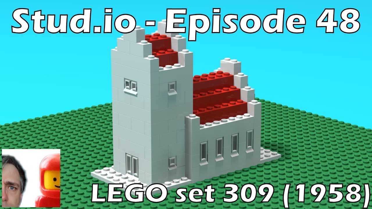 LEGO System Set 309 - Church [1958] (Stud.io - Ep. 48) - YouTube