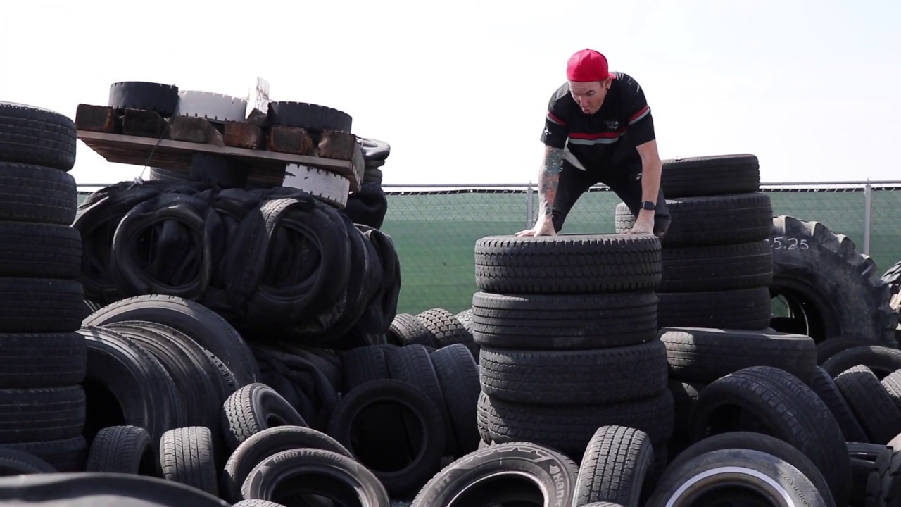 Tire Parkour Fail! - YouTube