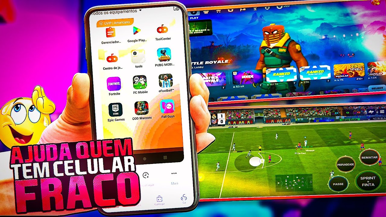 CLOUD GAME para QUEM TEM CELULAR FRACO! agora você PODE JOGAR QUALQUER JOGO VIA NUVEM - é ...
