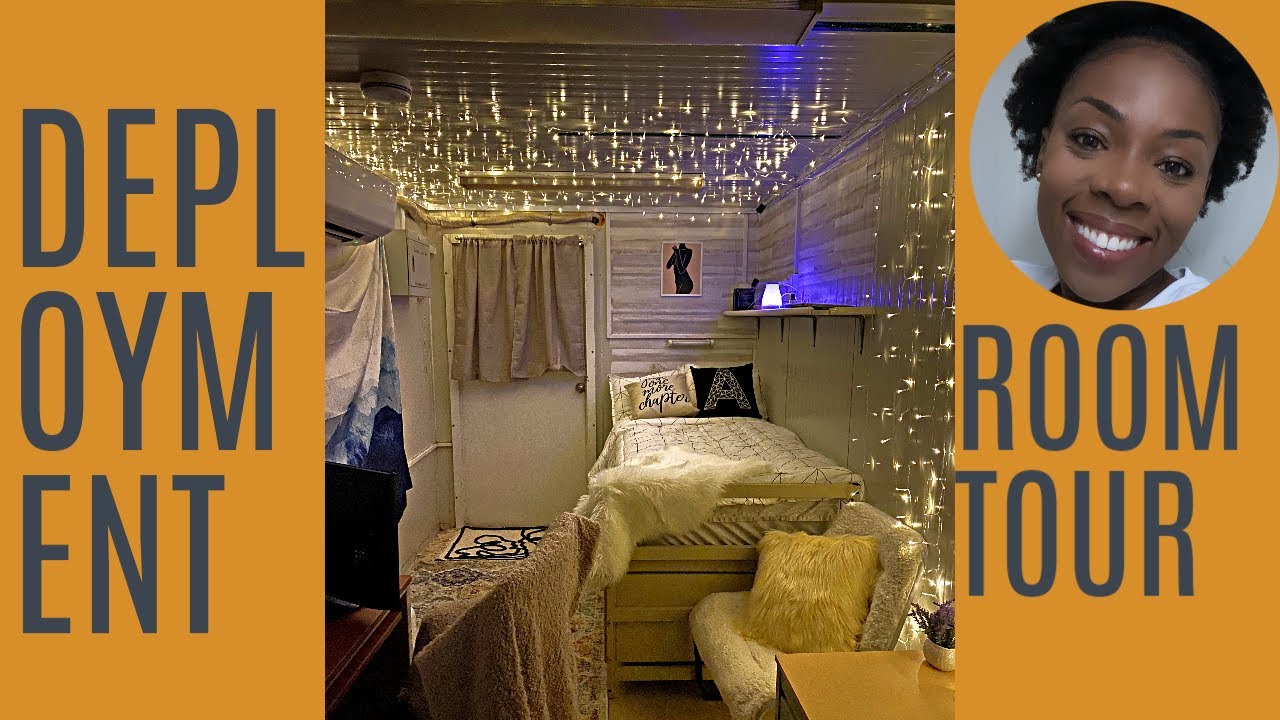 My Deployment Room Tour! - YouTube