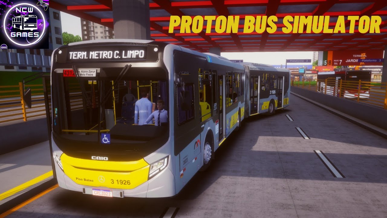 Proton Bus Simulator PC | CAIO MILLENNIUM V - YouTube