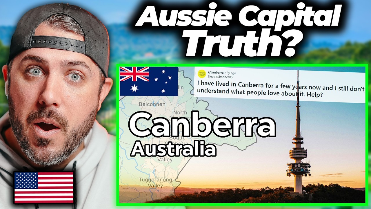 American Confused by Australia’s “Most Boring” Capital – Canberra?! 😱 ...