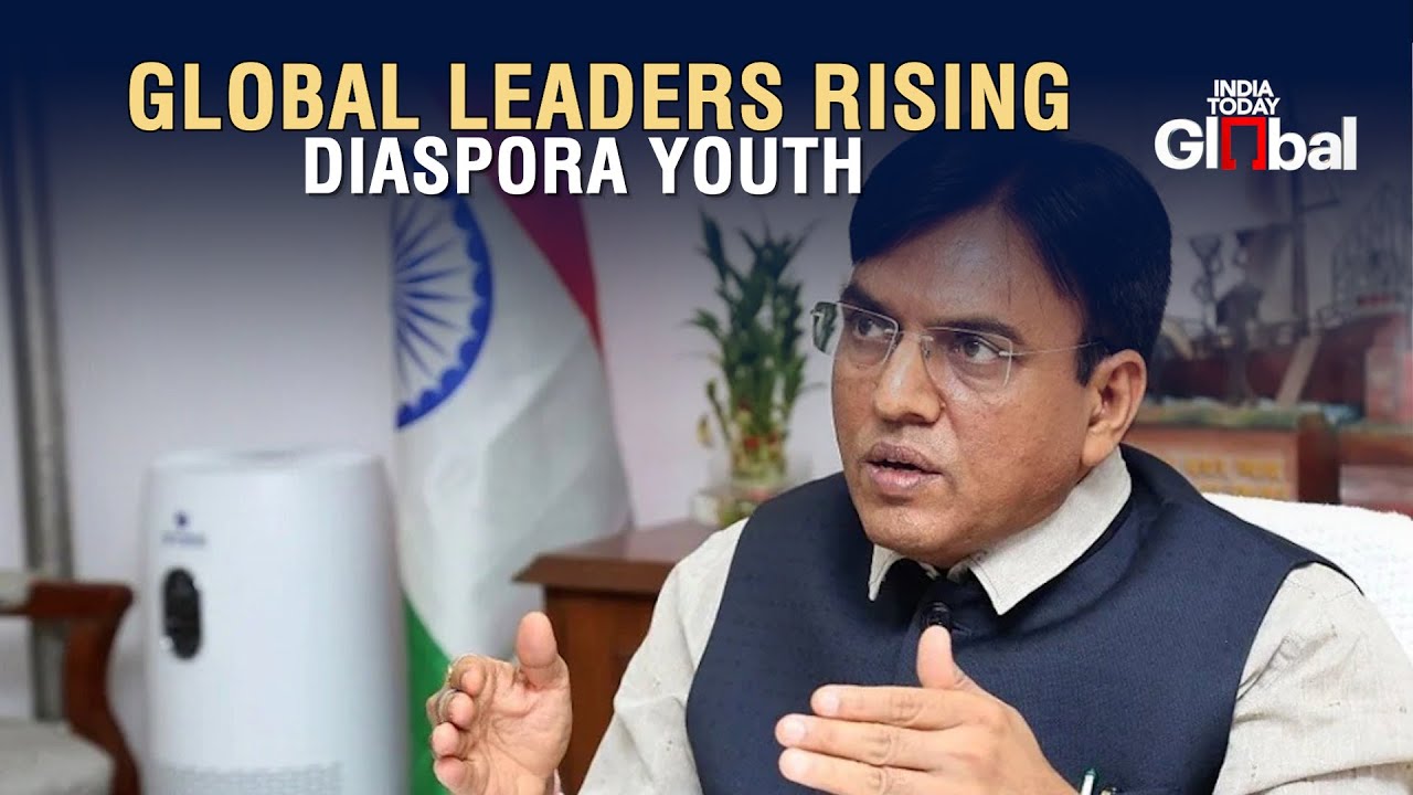 LIVE : Shaping Tomorrow: Diaspora Youth as Global Leaders | Plenary Session I India Today Global ...