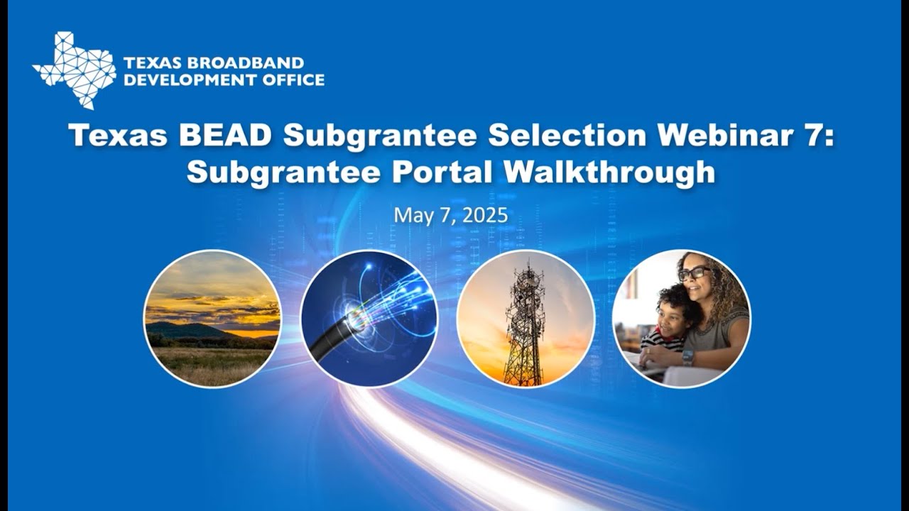 BDO: BEAD Subgrantee Selection — Part 7: Subgrantee Portal Walkthrough ...