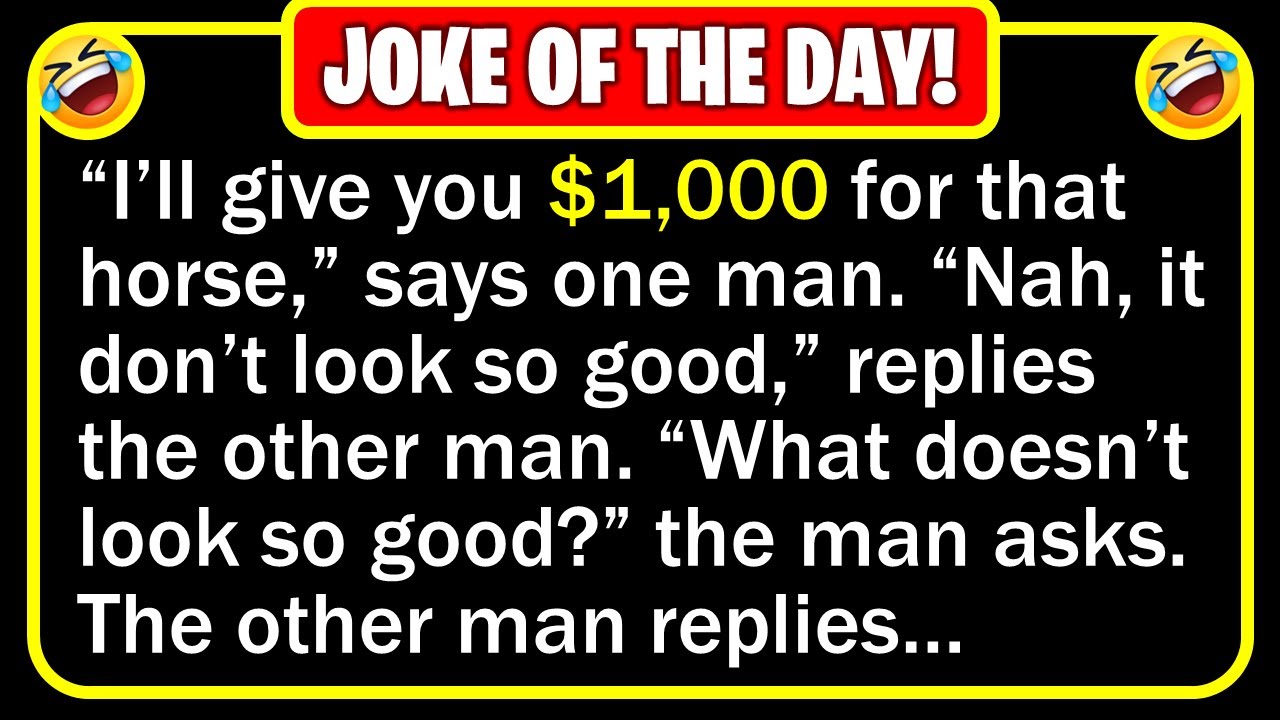 🤣 BEST JOKE OF THE DAY! - A rich man was trying to find his daughter a ...