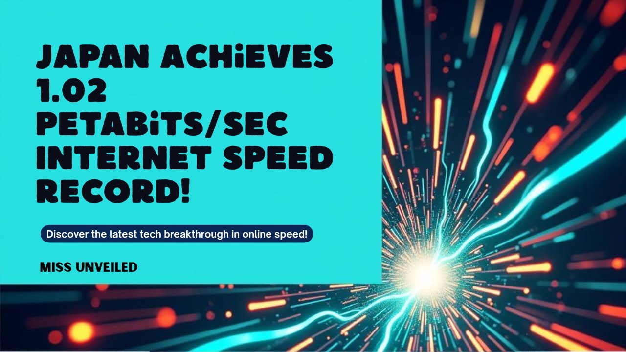 Download Netflix in 1 Second? Japan’s INSANE Internet Speed Explained ...