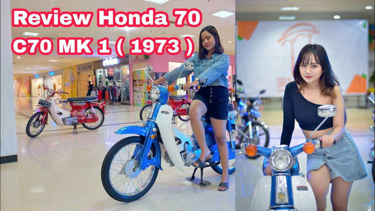 c70 original biru | 1973 ( mk1 ) | honda mk1 | c70 biru | honda langka ...