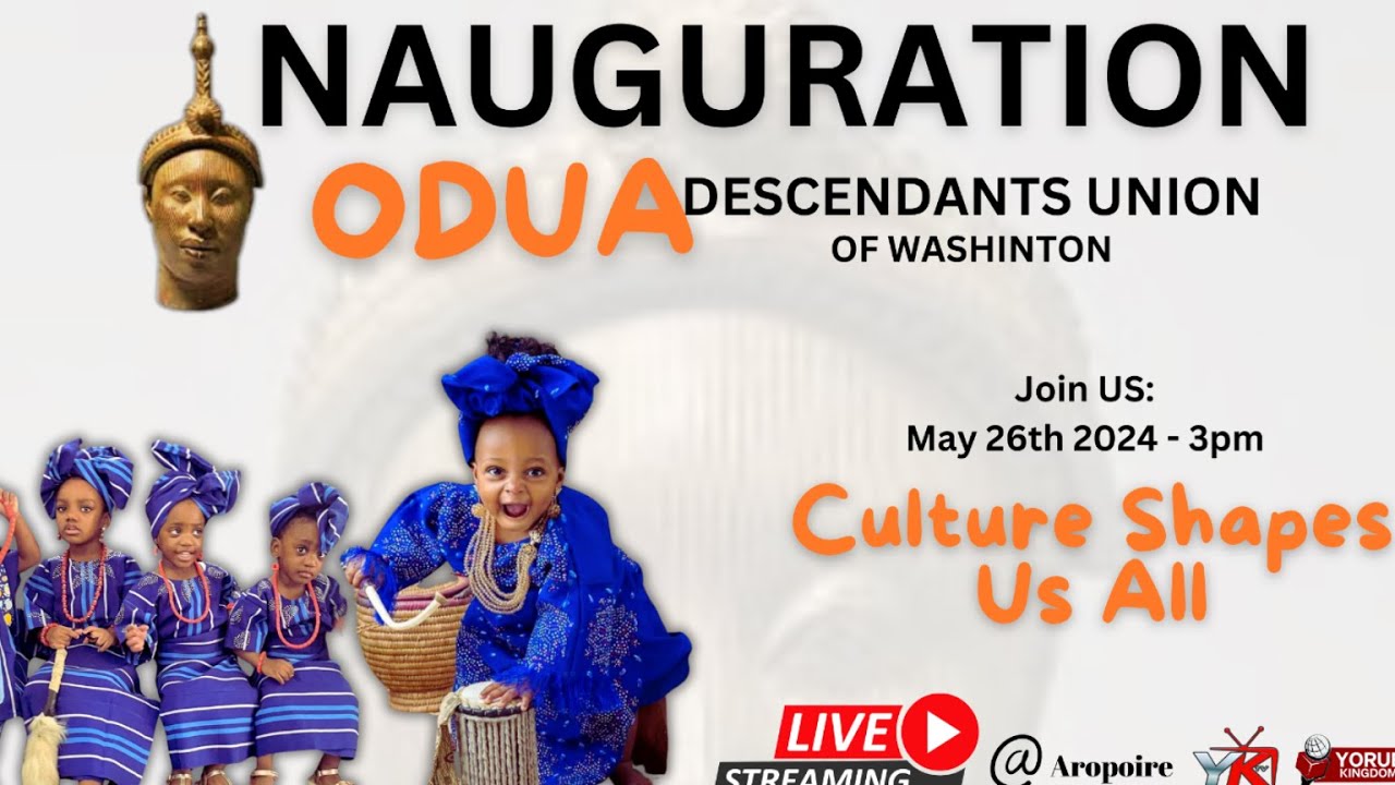 BABA AROPO IRE LIVE @ INAGURATION ODUA, DESCENDANTS UNION OF WASHINGTON ...