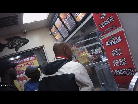 DETROIT RESTAURANT WITH BULLET PROOF GLASS AND A $1 FRYING FEE - YouTube