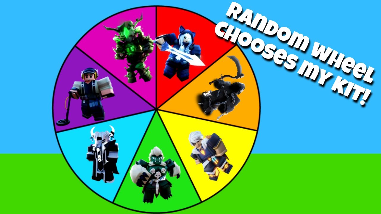 Roblox Bedwars But The RANDOM WHEEL Chooses My Kit.. - YouTube