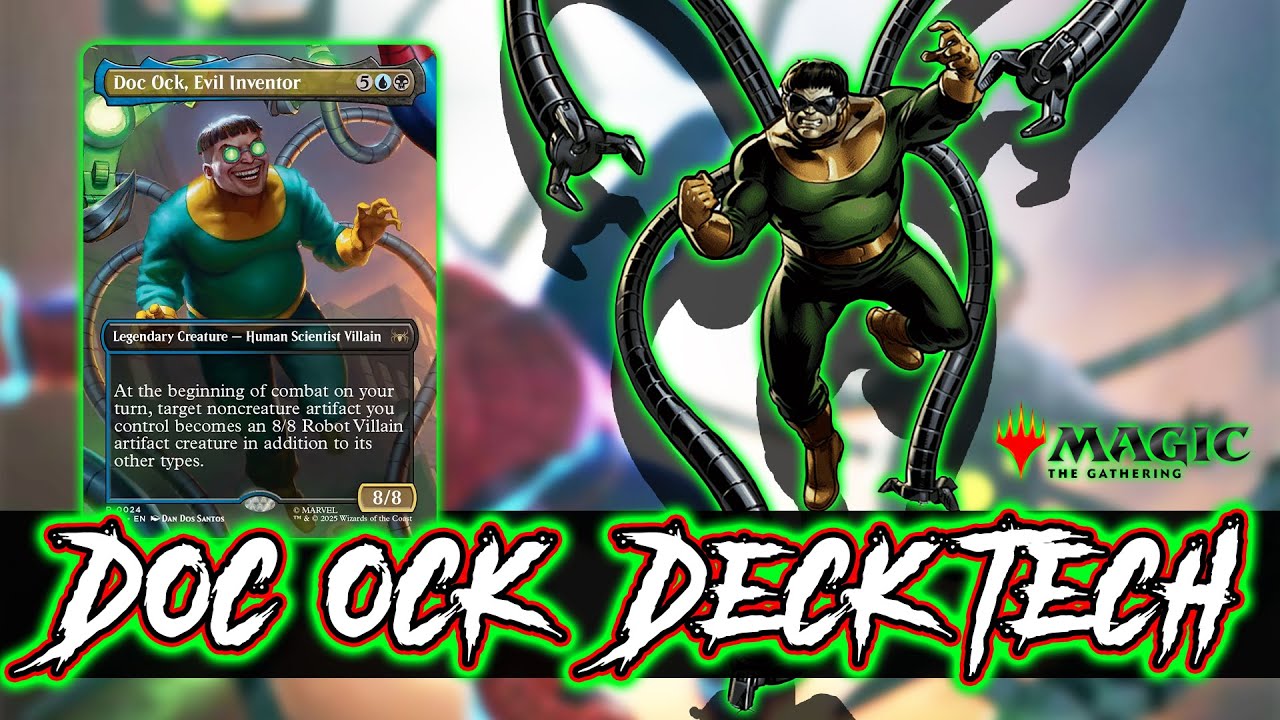 Dock Ock, Evil Inventor | Commander Deck Tech | Spiderman - YouTube