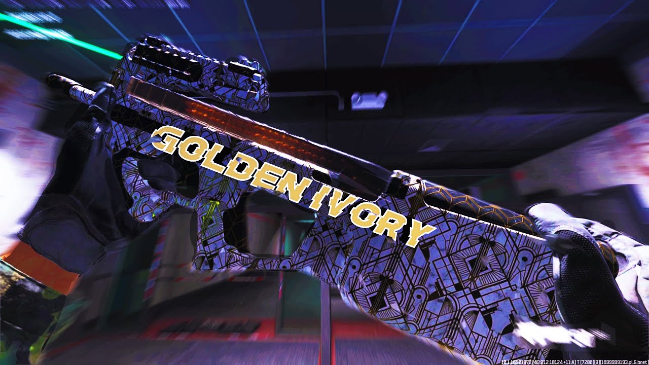Unlocking GOLDEN IVORY For The P90 In MW3 Zombies! || Modern Warfare 3 ...