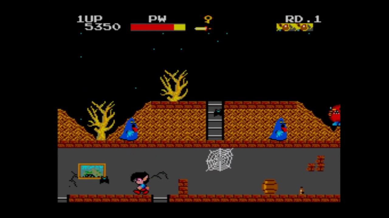 Ghost House [ Sega Master System ] - Stage 1 - YouTube