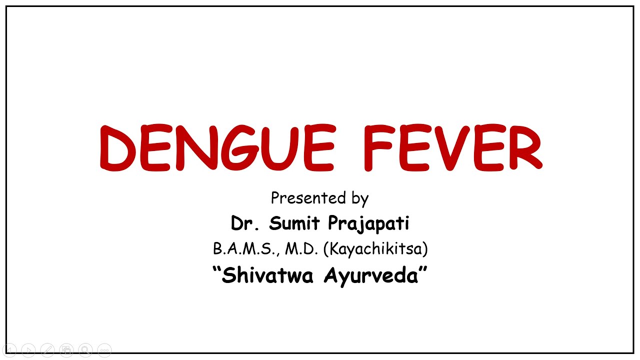DENGUE FEVER LECTURE#12 ; Introduction, Pathology, Sign & Symptoms ...