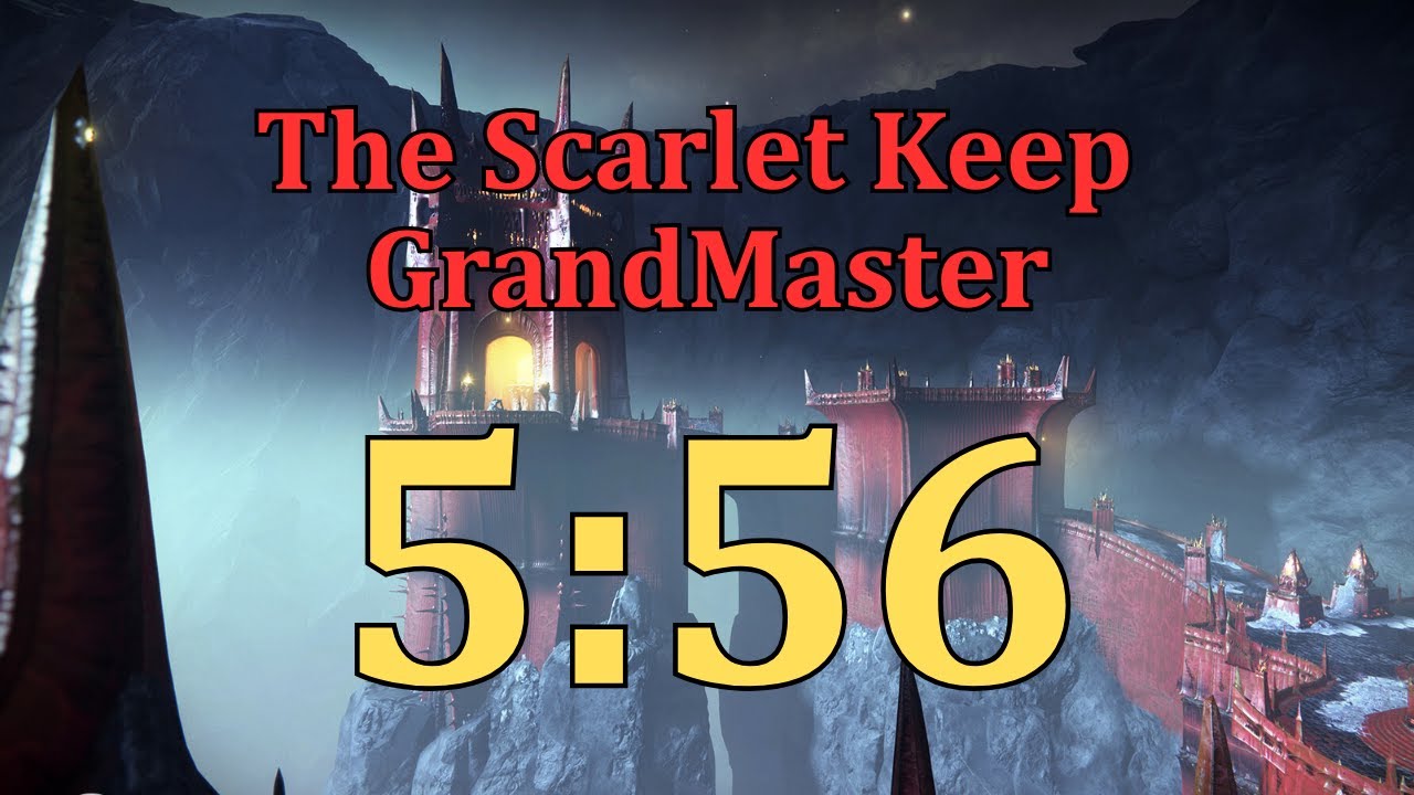 Scarlet Keep GM IN UNDER 6 MINUTES (WR Plat) - YouTube
