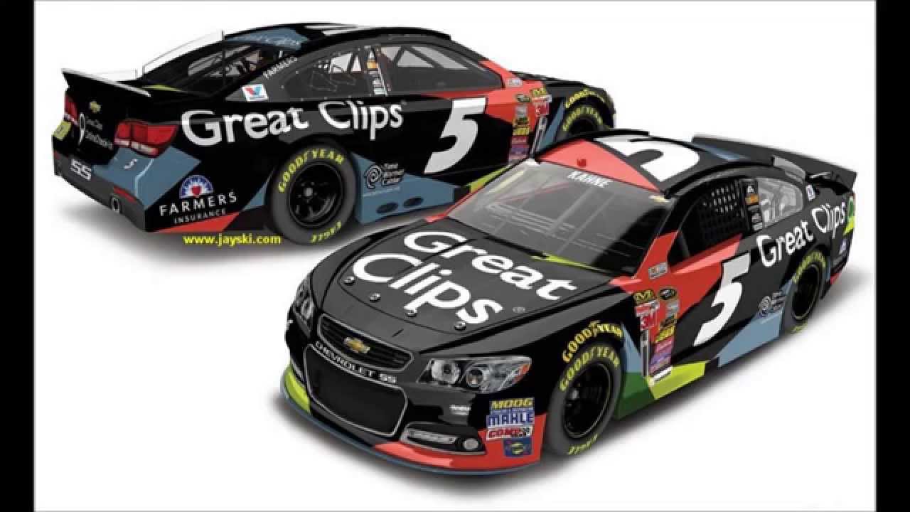 2015 NASCAR Paint Schemes - Part 1 - YouTube