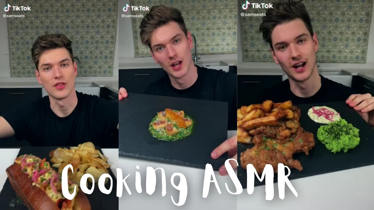 COOKING ASMR *let's do some cooking* a tiktok compilation @samseats ...