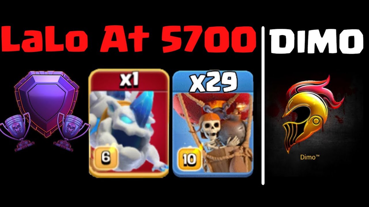 🔥DIMO CONQUERS WITH LALO ATTACK AT 5700 TROPHIES! 💪🏆 - YouTube