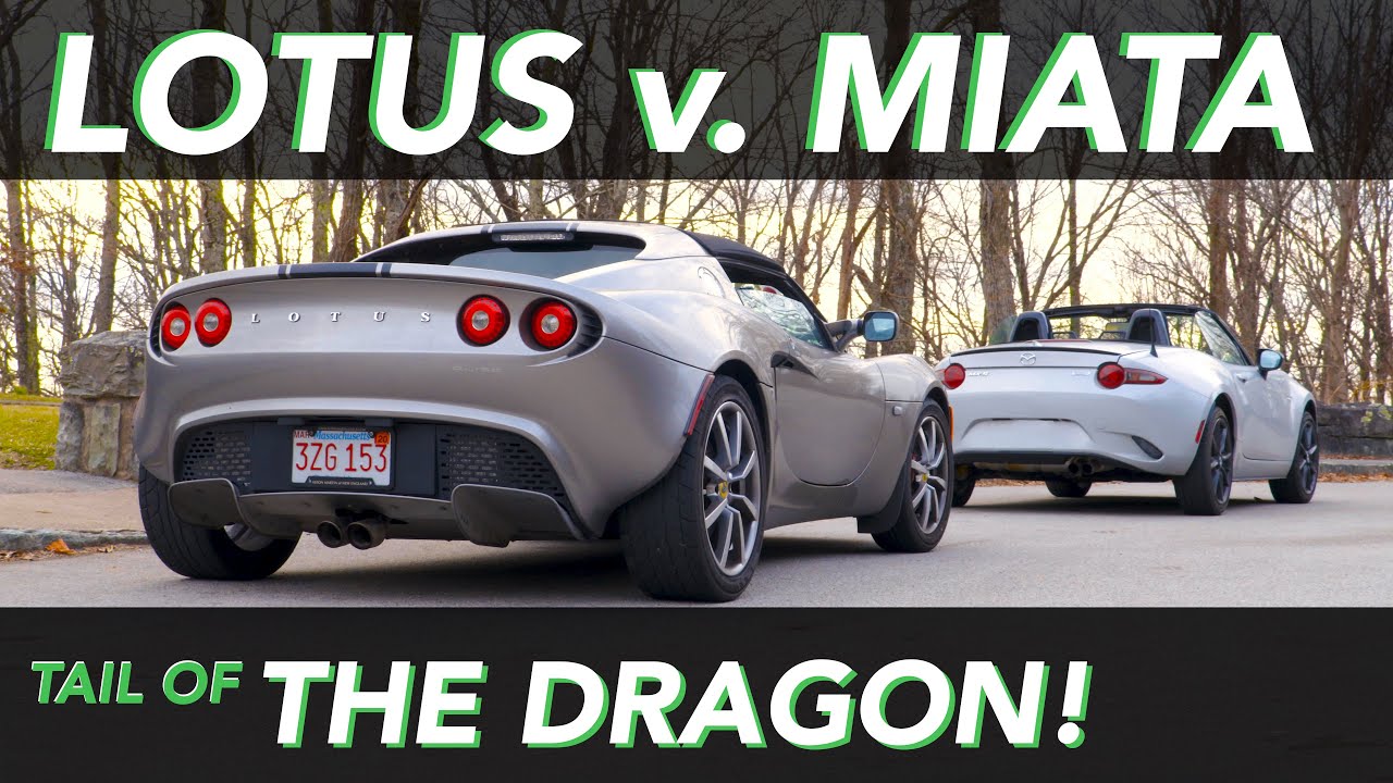 The Untold Truth About Driving a Lotus Elise vs. ND Miata @ The Tail of ...