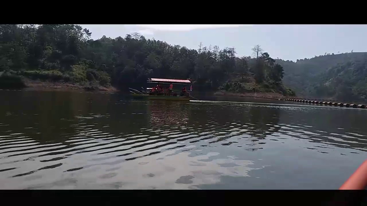 Wisata waduk Logung , perahu bregat Kudus - YouTube