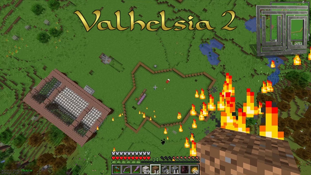 Laying the Foundations of Amazingness! Valhelsia 2 Modded Minecraft 1. ...