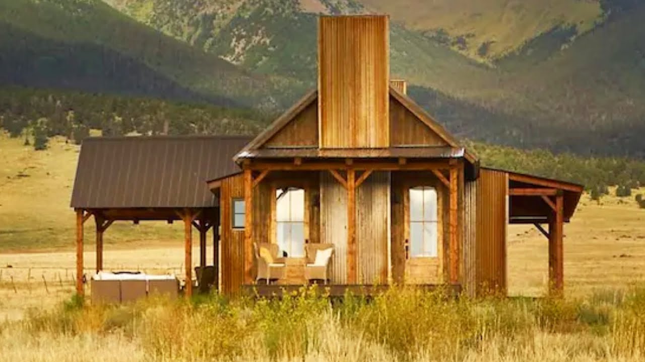 Rustic Modern Ranch Style Cabin on 160 Acre with Incredible Large ...