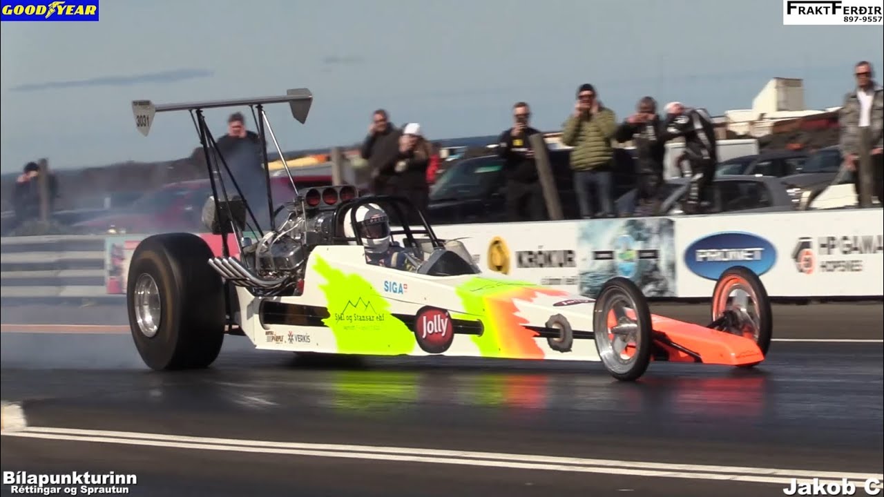 DRAG RACING ICELAND 2021! 2.ROUND - OF CLASS - YouTube