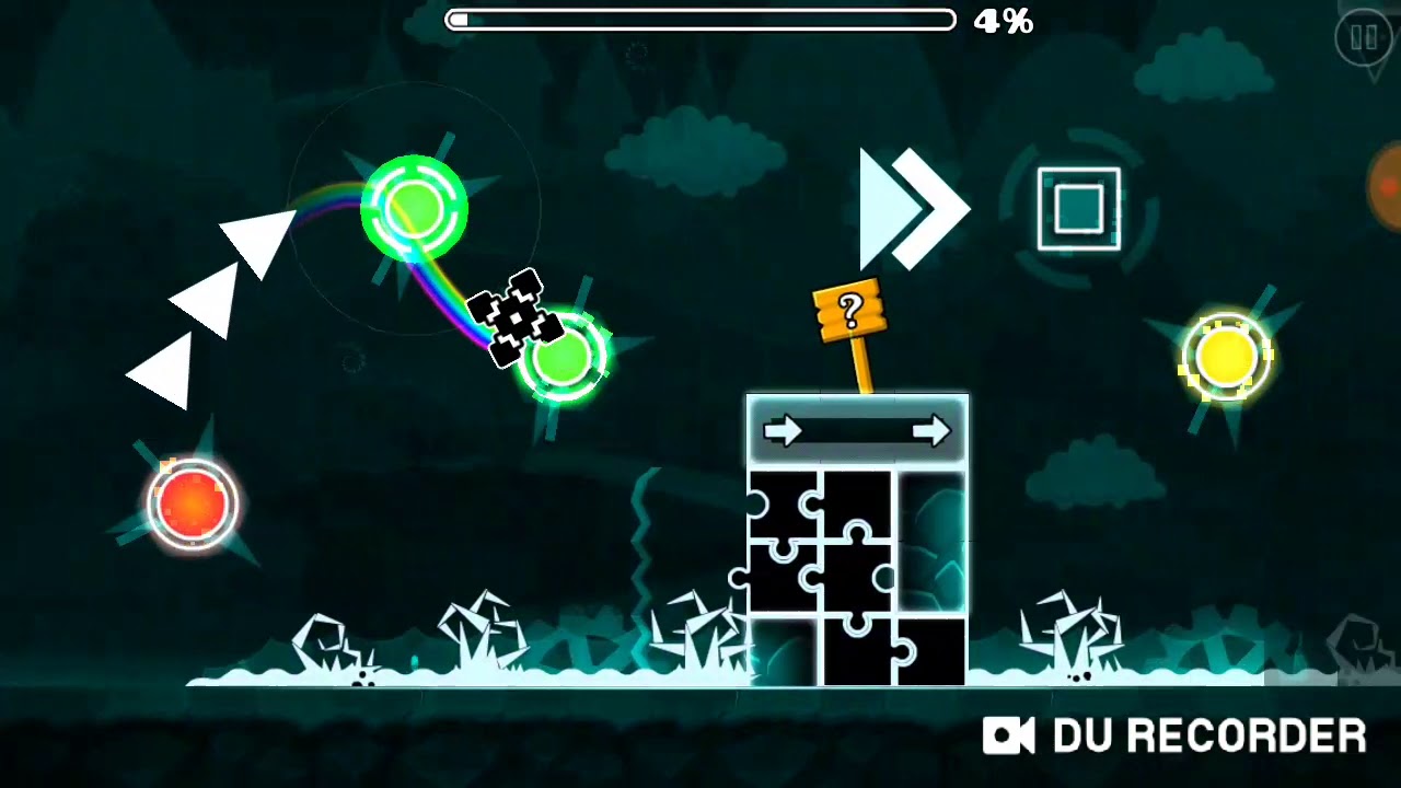 Geometry dash ( insane ) dinosaur - YouTube