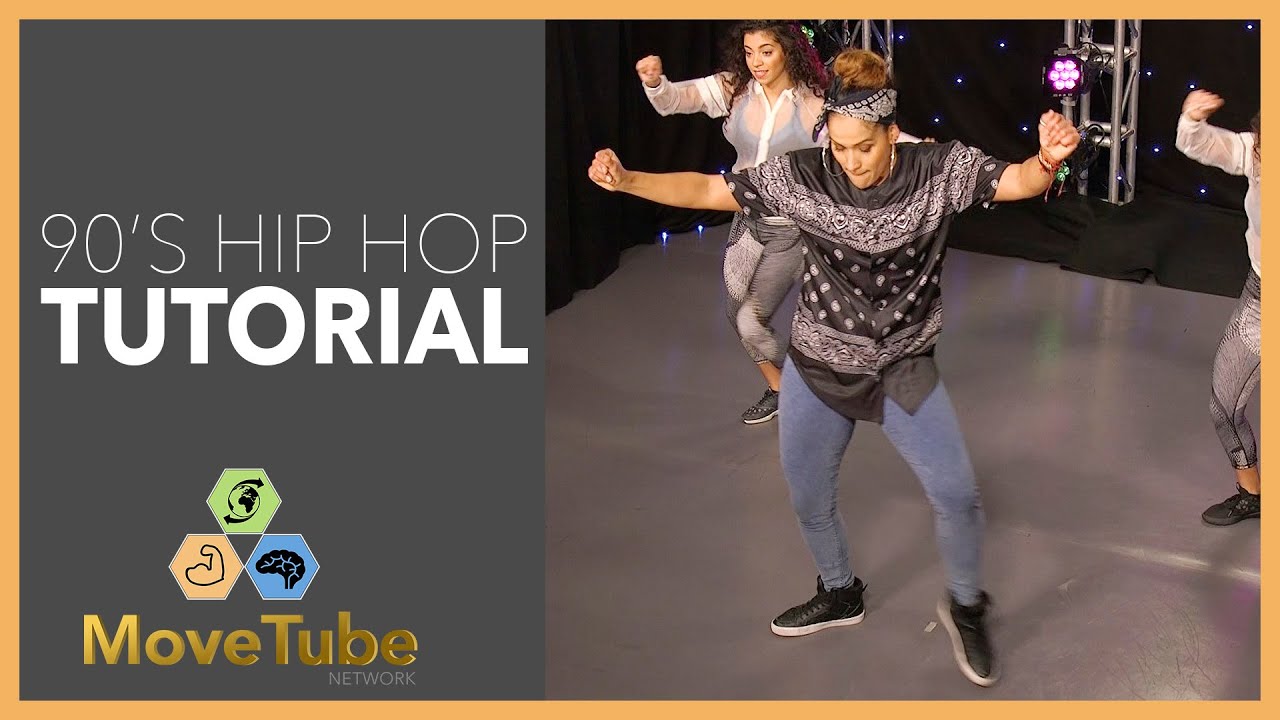90's Hip Hop Dance Tutorial to Chubb Rock's "Treat 'Em Right" - YouTube