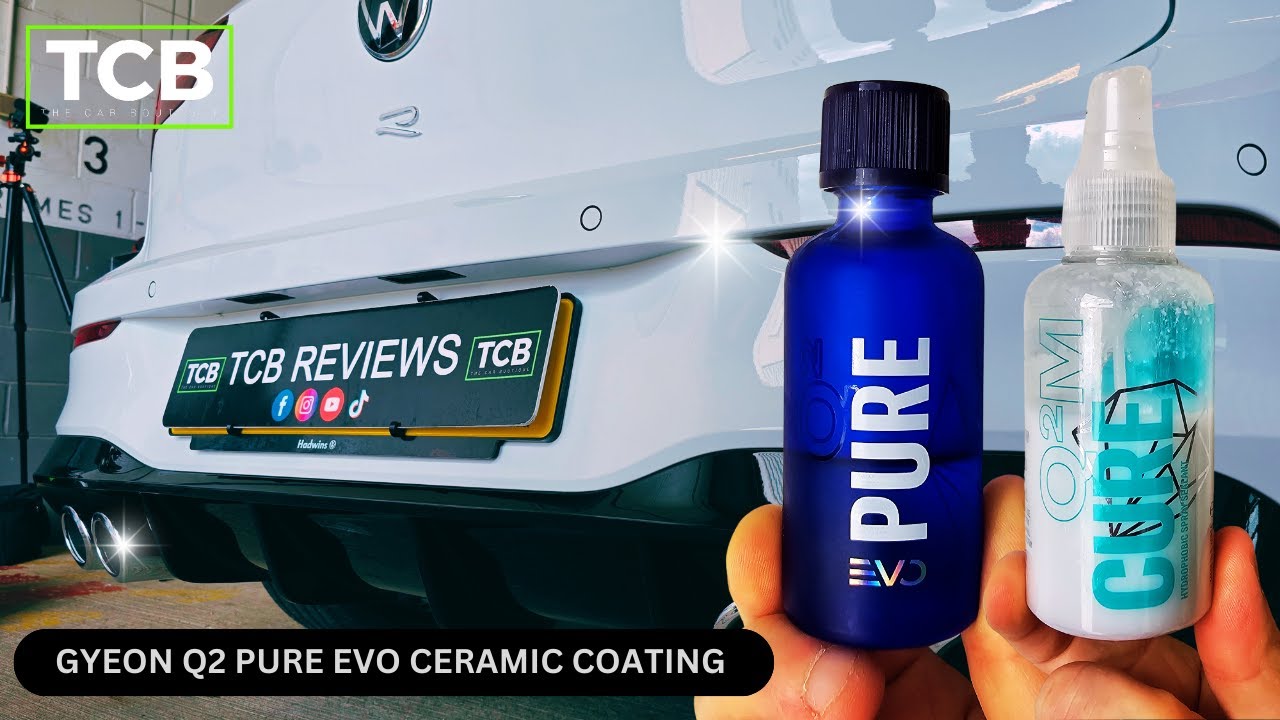 💧GYEON Q2 PURE EVO CERAMIC COATING #gyeon #ceramiccoating #detailing #satisfying - YouTube