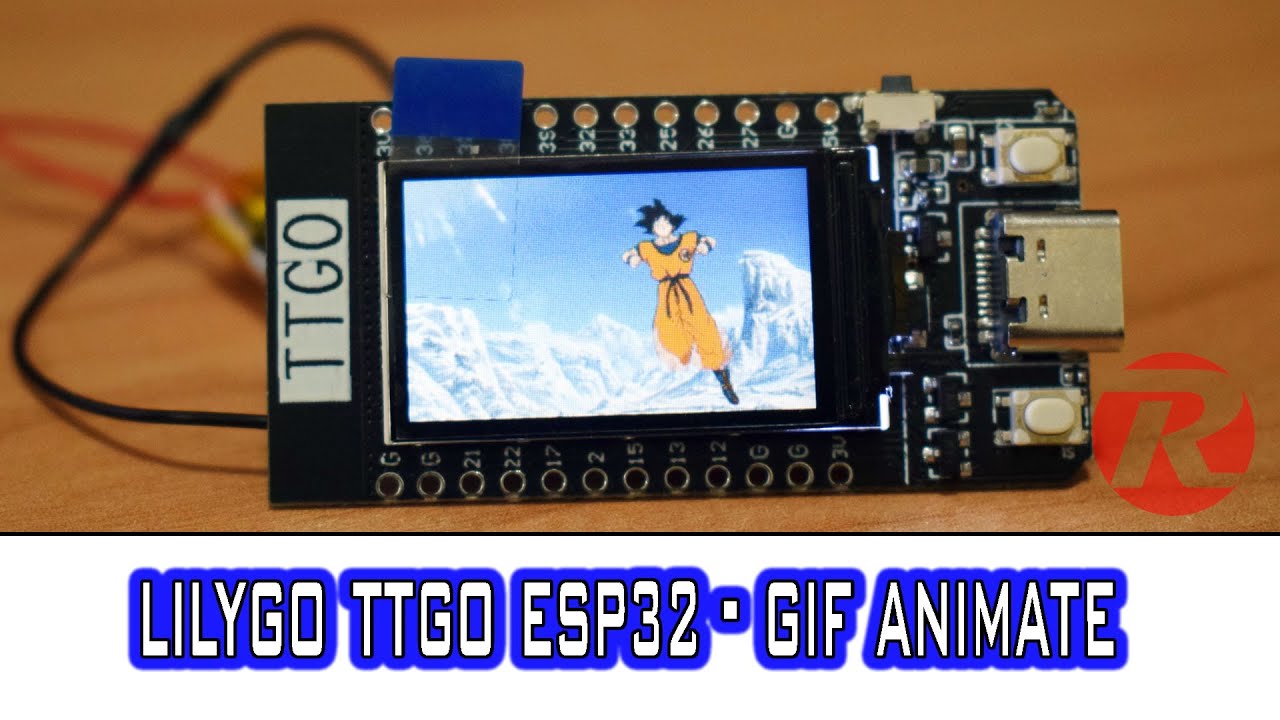 ESP32: Gif Animate - YouTube