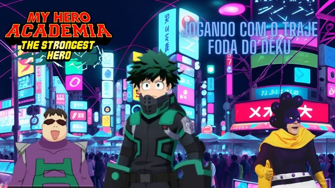 Fazendo Missões pela Cidade - My Hero Academy Strongest Hero - YouTube