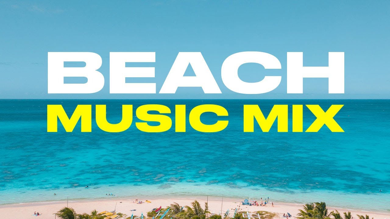 Tropical Beach Music with Beautiful Ocean Beach Views | Happy and ...