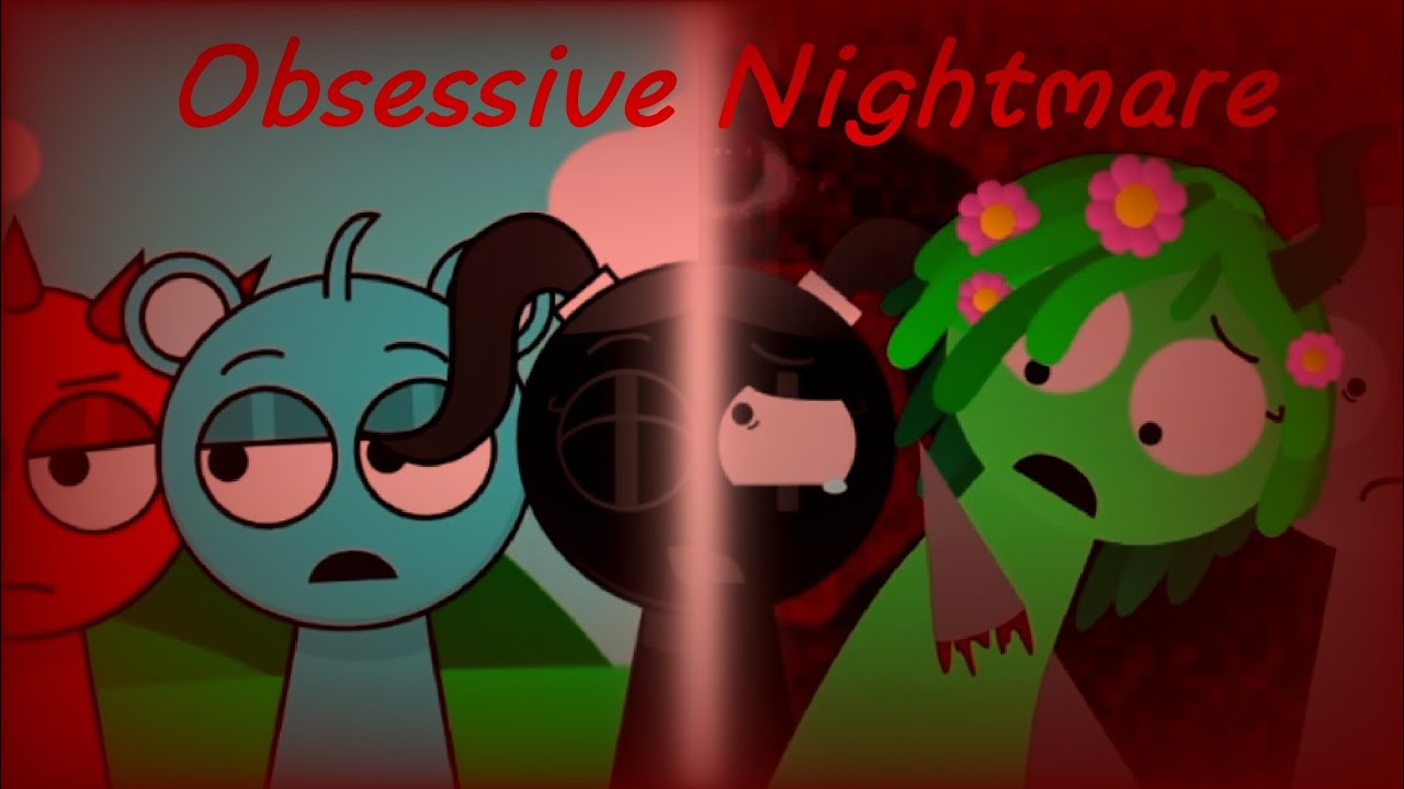 Obsessive Nightmare - Sprunki: Wenda's Dimensions Mix - YouTube