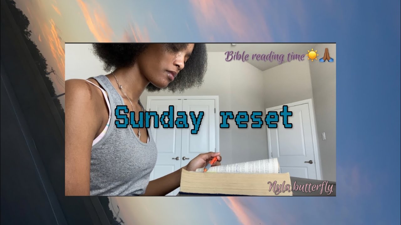 SUNDAY RESET (Bible study, Sins I struggle with?) - YouTube