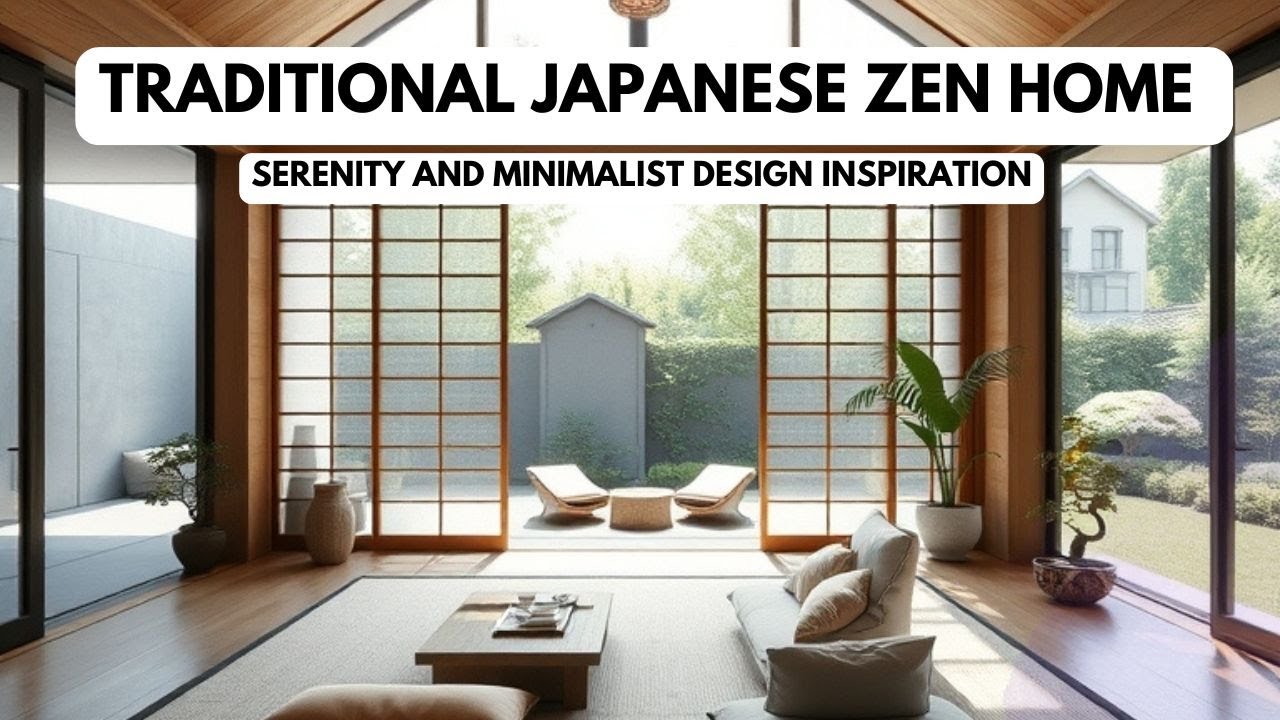 Traditional Japanese Zen Home: Serenity and Minimalist Design ...