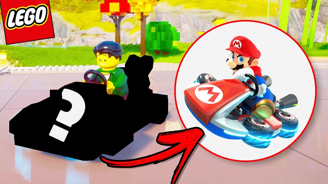Dá pra Construir o KART DO MARIO No NOVO JOGO LEGO? - LEGO 2K Drive ...