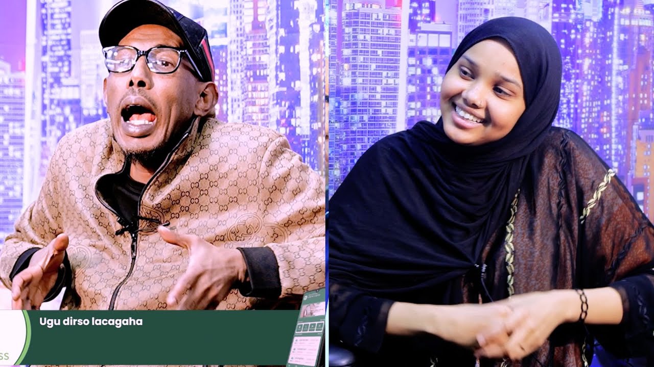 Somali Comedy "Sumaya Suu iyo Abdihakin Br" Qosolka Aduunka - YouTube