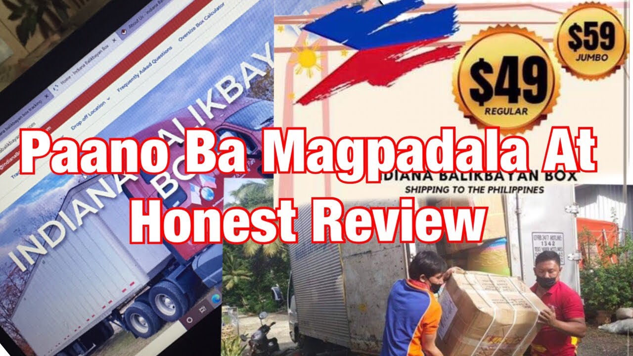 Indiana Balikbayan Box Paano Magpadala At My Honest Review - YouTube