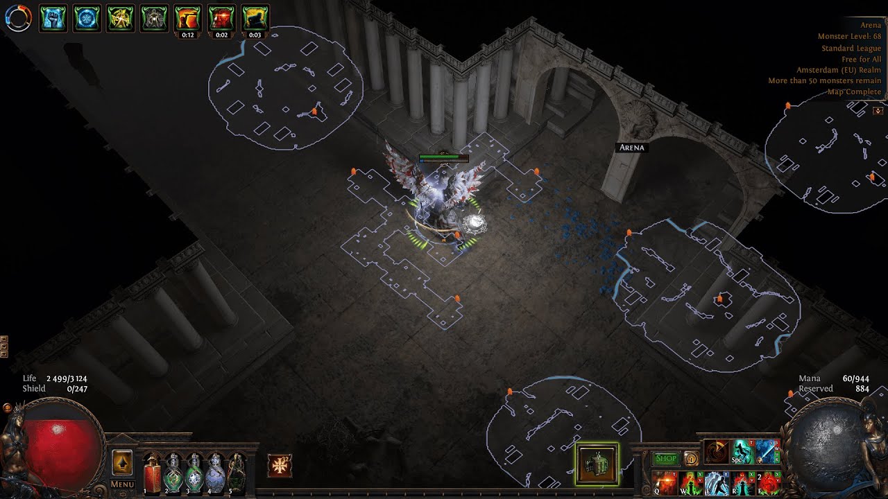 PoE Arena Map Layout - YouTube